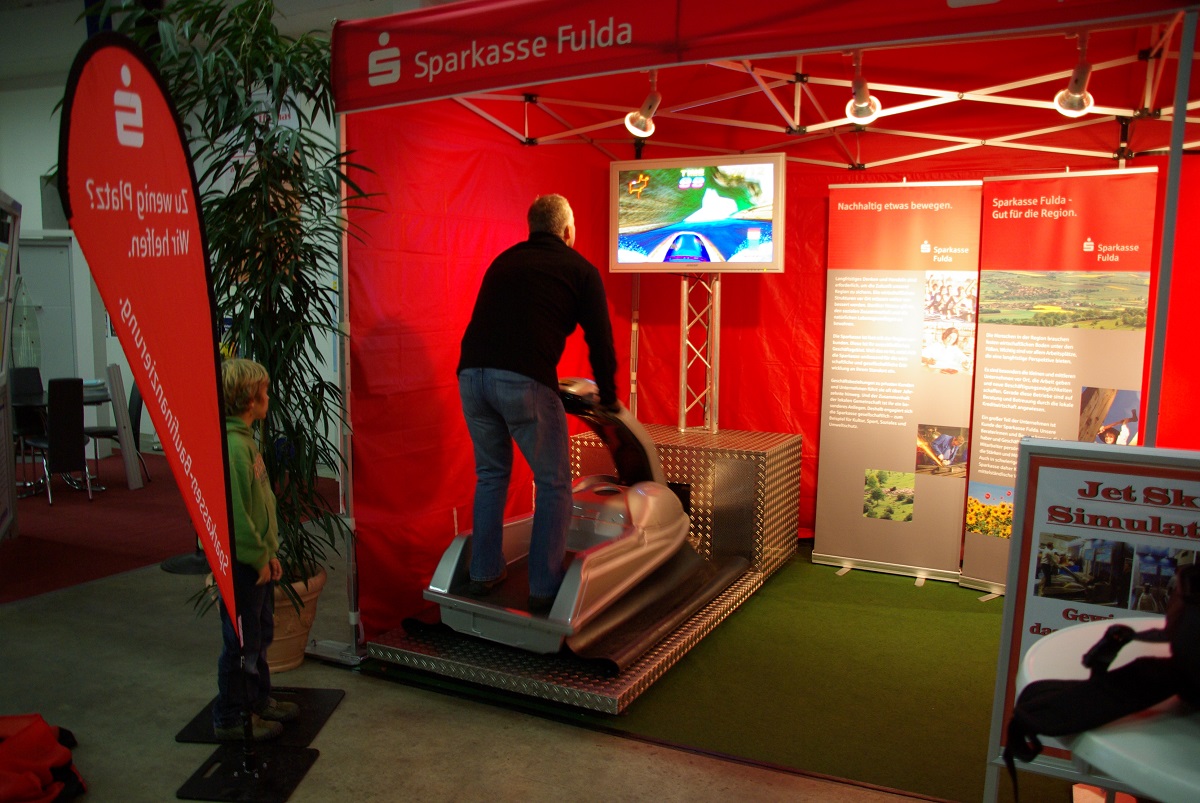 Jet-Ski-Simulator mieten – play and fun team