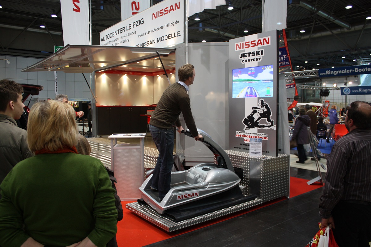 Jet-Ski-Simulator mieten – play and fun team